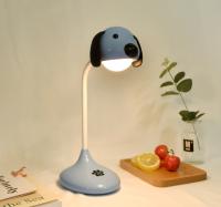 China Rechargeable Bedside Table Lamp 1000mA Touch Control Dimmable LED Reading Light for sale