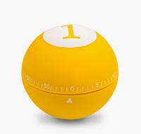 China Mini Billiards Kitchen Timer 10x9cm ABS Material Digital Cooking Timer Cute for sale