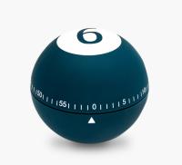 China Mini Billiards Kitchen Timer 10x9cm ABS Material Digital Cooking Timer Cute for sale