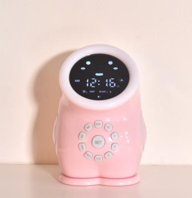 Cina La CC 5V ha condotto l'orologio della luce notturna, approvazione di Clock contabilità elettromagnetica dell'istruttore del sonno dei bambini 210g in vendita