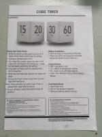 China cube Cute Kitchen Timer for sale