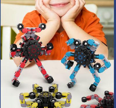 Cina Giocattoli di filatura di irrequietezza del dito dell'ABS del DIY del bambino ergonomico in vendita