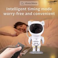 China Astronaut Projection Night Light with Timer 360 Adjustable 8 Nebula Effects Remote Control for sale