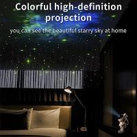 China Astronaut Projection Night Light with Timer 360 Adjustable 8 Nebula Effects Remote Control for sale