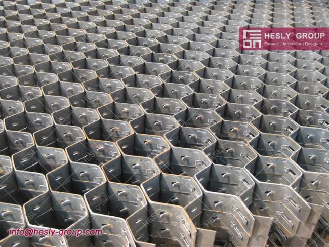 AISI321 Hexmetal Mesh HESLY