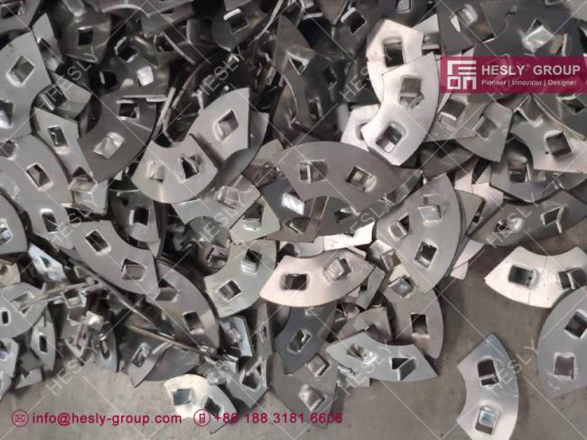 flat bar refractory anchors Hesly Metal Mesh