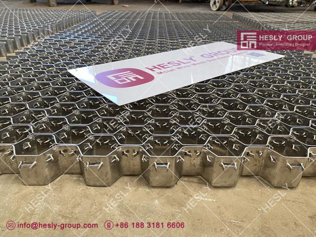 offset hexmetal mesh China Exporter
