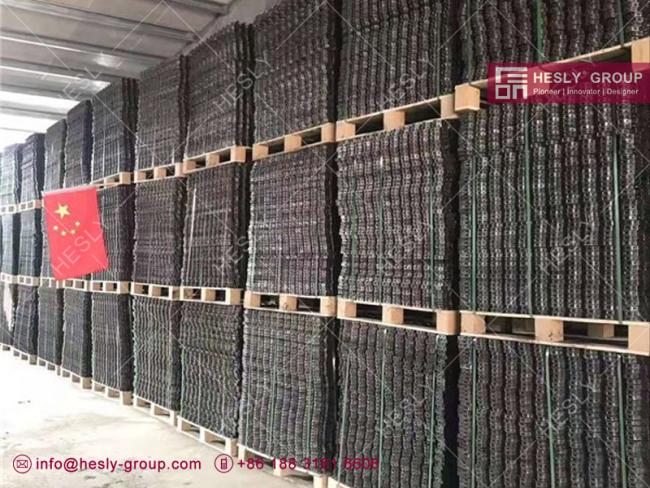 hex steel refractory lining