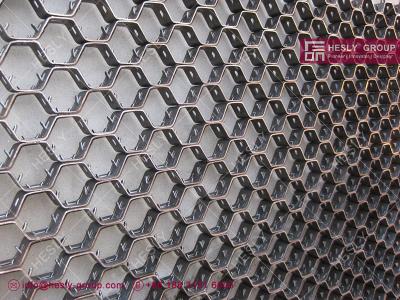 China SS316 PRIMER COATED HEXSTEEL FOR REFRACTORY LININING, MALLA HEXAGONAL AS LINING AGAINST HEAT, ABRASION & CORROSION for sale