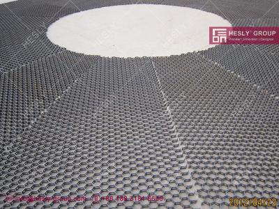 China AISI304 Hexmesh Refractory Lining | 2.0X25 strips | hexagonal hole 2" | lance prongs | HESLY, China Factory Sales for sale