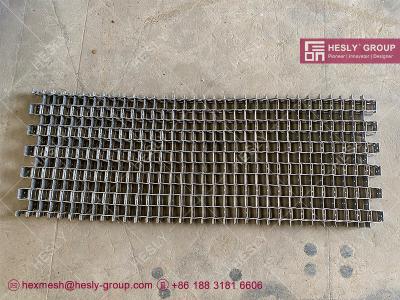 China Flex Metal Refractory Lining | 410S | 2X25mm strip | 3.0mm steel rod | 1" hole | Hesly Brand | China Plant for sale