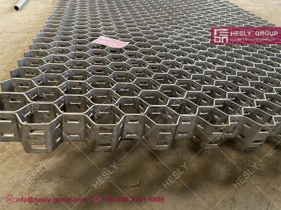 China Lance type Double clench Hexmetal Mesh for Lining Ducts | 2" hexagonal hole | 2" thickness | for sale