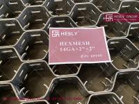 China AISI410S Hexagonal Mesh Refractory Lining for Reactors 30mm Deep 2mm Strips 50mm Hole for sale