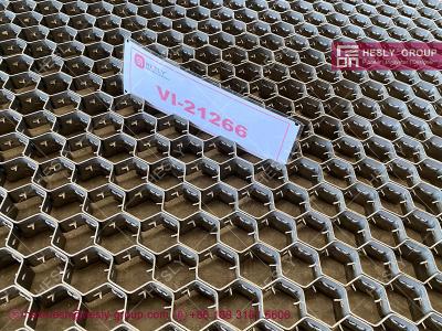 China 410S Hex steel mesh | 30mm depth | 2inch hexgonal hole | lances type | 3ft by 6ft sheet | Hesly China factory sales for sale
