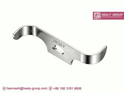 China S-Bars Hex Mesh anchors | Type S Hexalt Anchor | 2.0mm thickness| ss316 | Punch Tabs for Cyclones FCCU for sale