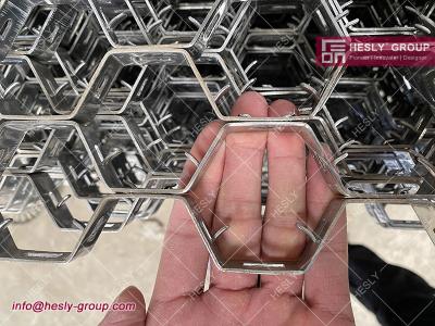 China Tortoise shell mesh, Z7CN18-09 hex grid, s30400 hex metal, 36