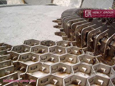 China 3.0×25×100mm, AISI310S hex steel grid, good quality Refractory Lining material for sale