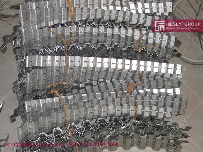 China ASTM A240/A240M-15 310S Hexmesh| 50mm depth | 2" hexagonal hole | Offset clench bonding - Hesly China Factory for sale