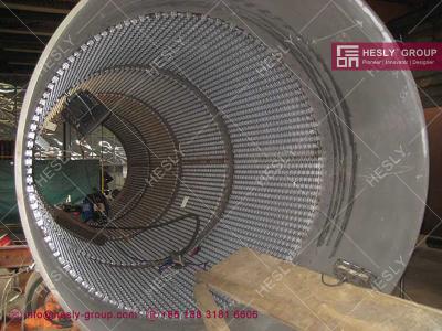 China 304H Hexmesh with offset lances | 3/4" depth X 14gauge | China Hexmesh Exporter for sale