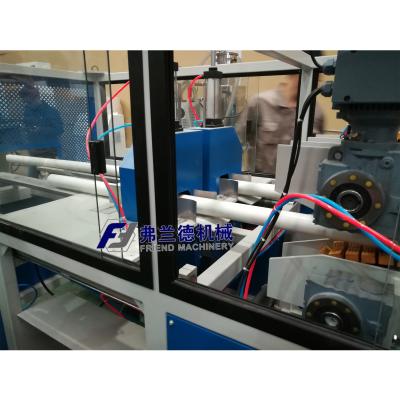 China 200mm 240kg/H PVC Electrical Conduit Plastic Pipe Machine for sale