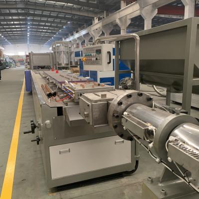China 4m/Min Pvc Ceiling Wall Panel Manufacturing Machine 37kw Motor for sale