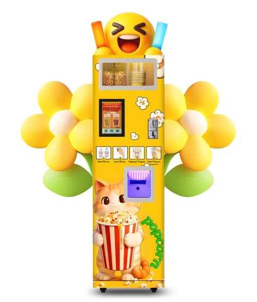 Quality Fully Automatic Commercial Popcorn Vending Machine For Sale for sale