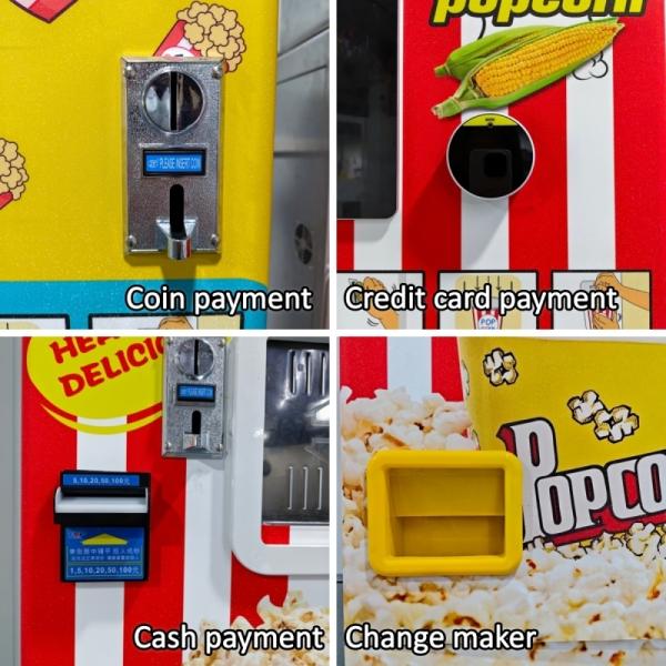 Quality Fully Automatic Commercial Popcorn Vending Machine For Sale for sale
