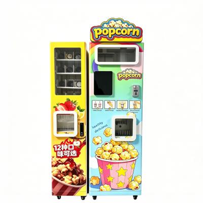 China 120s Fast Serving Popcorn Vending 12 Flavors sweet salty for sale