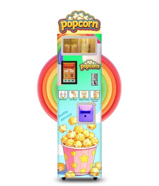 Quality OEM ODM Popcorn king vending machine cup dropping automatically for sale
