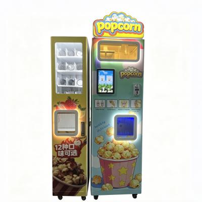China Cheese cream Various flavors Popcorn vending machine factory price CE approved for sale