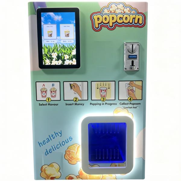 Quality Multi-Flavor Popcorn Making Vending Machine - Fully Automatic & Ultra-Fast with for sale