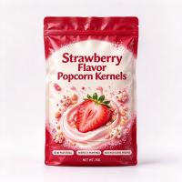 Quality Premium Strawberry Sweet Flavored Corn & Popcorn Kernels with Rich Berry Aroma for sale