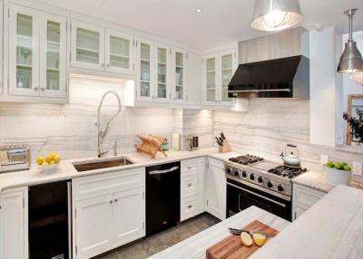 China Montary Kitchen Island Natural Quartz Countertops Pure White for sale