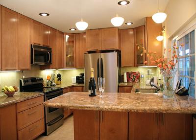 China Stone Natural Granite Countertops of Cabinet for sale