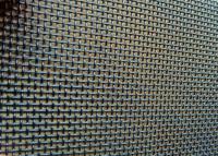 China Stainless Steel Bullet Proof Security Window Screen Mesh 1.5m Width 3.25kg/m² Anti-Theft Protection for sale