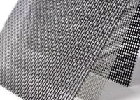 China Stainless Steel Security Window Screen 304 Mesh 0.8mm Wire Diameter Electrostatic Coated One Way Vision Diamond Shape for sale