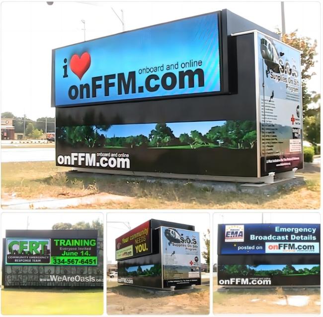 Digital Outdoor Advertising LED Display Screen Waterproof P4mm P5mm 8