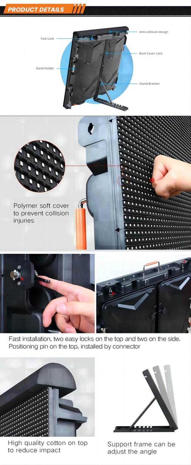 Outdoor LED Perimeter Stadium LED Screen High Brightness Scrolling LED Banner 0