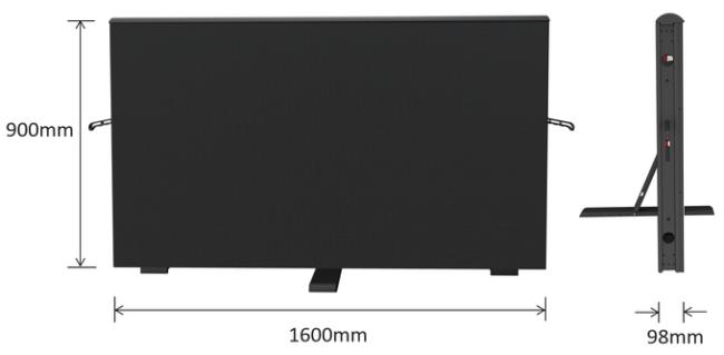 New Design Stadium LED Screen Lightweight Aluminum LED Display Perimeter Banner 5