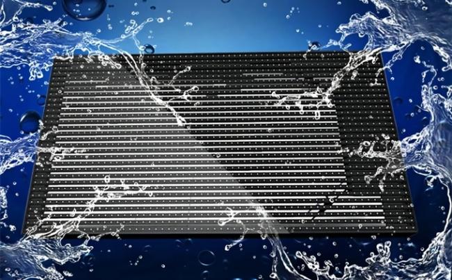 Outdoor Waterproof Fixed Transparent LED Display Screen 1x1m LED Panel 4