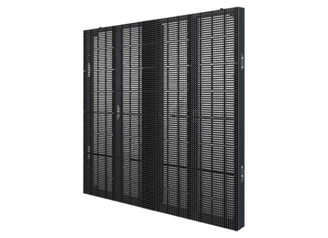 Outdoor Waterproof Fixed Transparent LED Display Screen 1x1m LED Panel 2