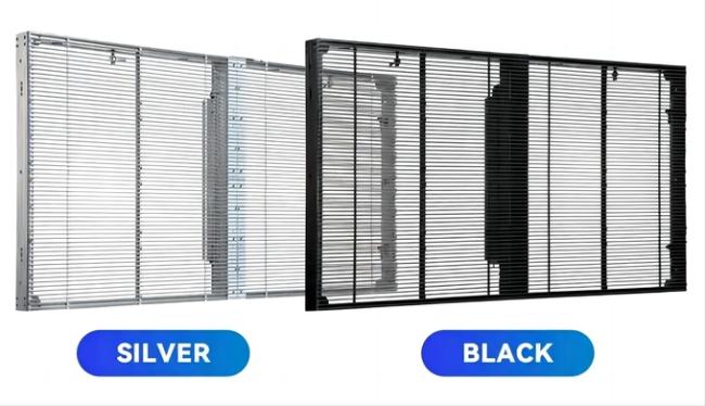 Indoor Transparent LED Display Screen 1000X1000mm 500X1000mm LED Display Panel 0