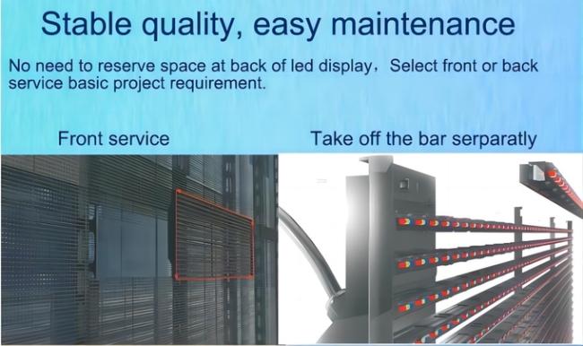 High Brightness DIP Outdoor Transparent LED Display LED Screen LED Billboard 4