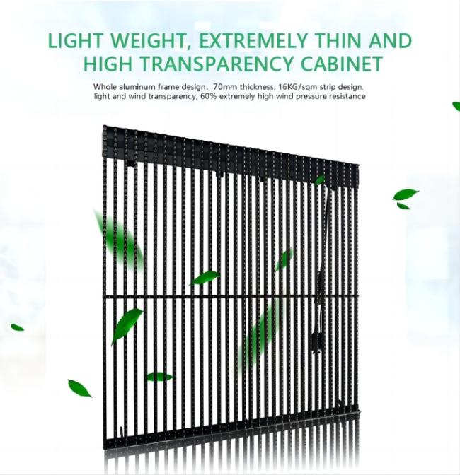 High Brightness DIP Outdoor Transparent LED Display LED Screen LED Billboard 2