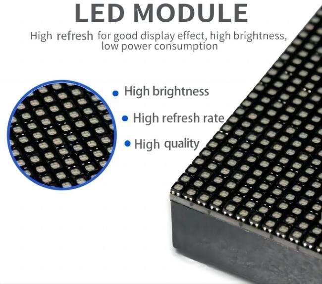 Indoor Curved Flexible LED Screen Display 240X120mm LED Soft Module 4