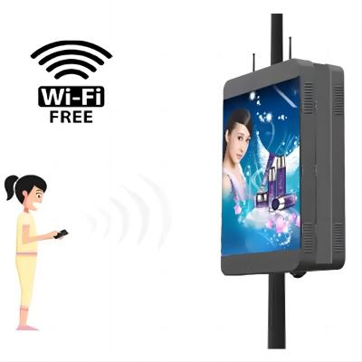 Cina Segnali esterni a LED digitali a palo di strada supportano il controllo remoto Wifi 4G Peso leggero in vendita