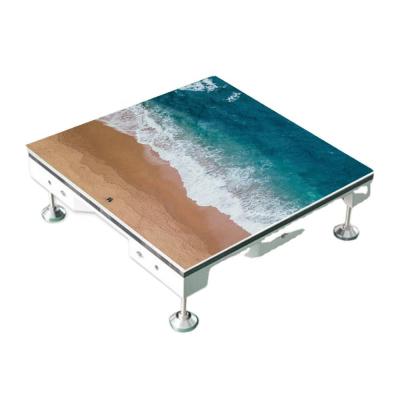 China P3.91 Dance Floor Indoor/outdoor Dance Floor Interactive LED Display Screen for sale