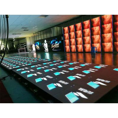 China LED Displays P4.81 Dance Floor LED Screen Stage Renta Board Pantalla Interior LED Screen for sale