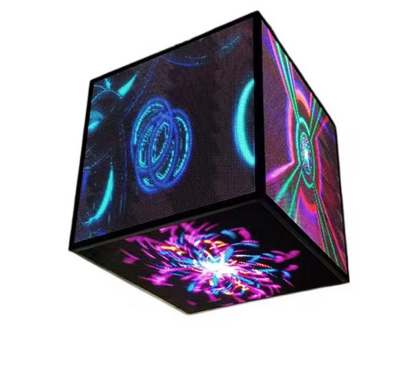 야외 방수 특수 모양 화면 상점 표지 큐브 광고 화면 LED LED 큐브 디스플레이 상점