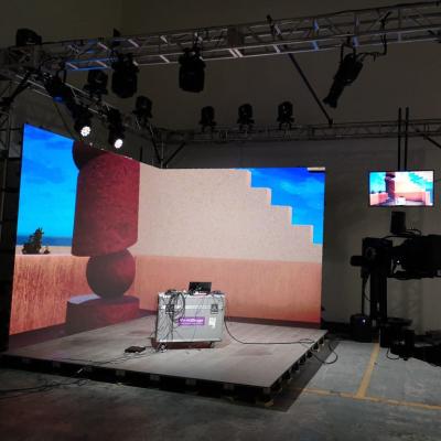 중국 몰입 & XR LED 비디오 스튜디오 디스플레이 XR LED 디스플레이 낮은 밝기와 높은 회색 스케일 디스플레이 효과 판매용